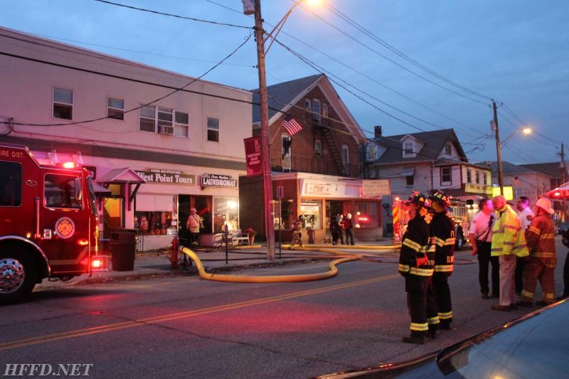 Structure Fire 423 Main Street - Highland Falls Fire Department